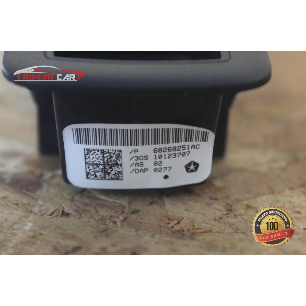 57120 - 68268251AC INTERRUTTORE ALZAVETRO ANTERIORE DX DESTRO JEEP ...
