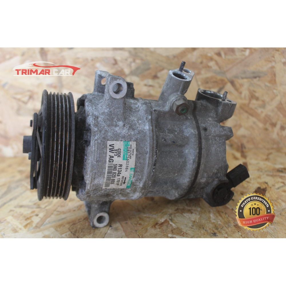 58037 - 5N0820803 COMPRESSORE AC CLIMA SEAT VW SKODA - SANDEN