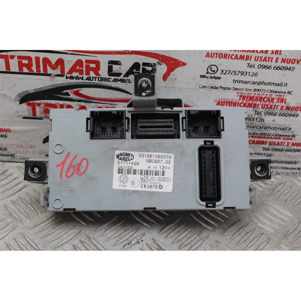 51711429 - CENTRALINA BODY COMPUTER ALFA ROMEO 147 (937) [2000-2010] 1 ...