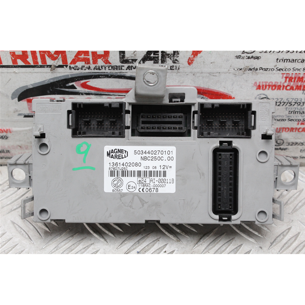 1361402080 - CENTRALINA BODY COMPUTER FIAT DUCATO 3 (250_290) [2006 IN ...