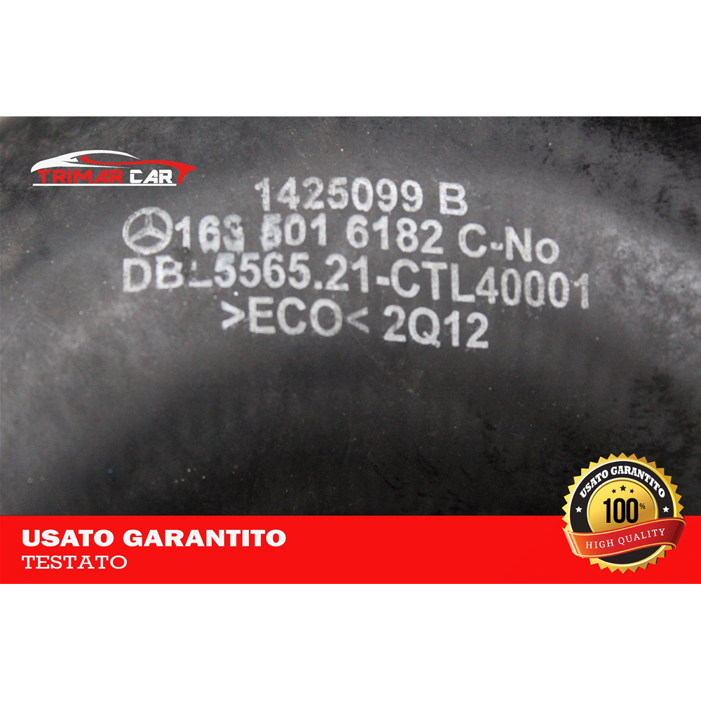 32963 - 1635016182 TUBO MANICOTTO INTERCOOLER TURBO MERCEDES CLASSE ML ...