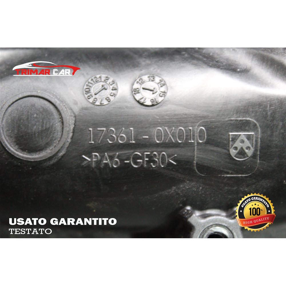 40063 - 17361-0X010 TUBO MANICOTTO INTERCOOLER TURBO TOYOTA AVENSIS ...