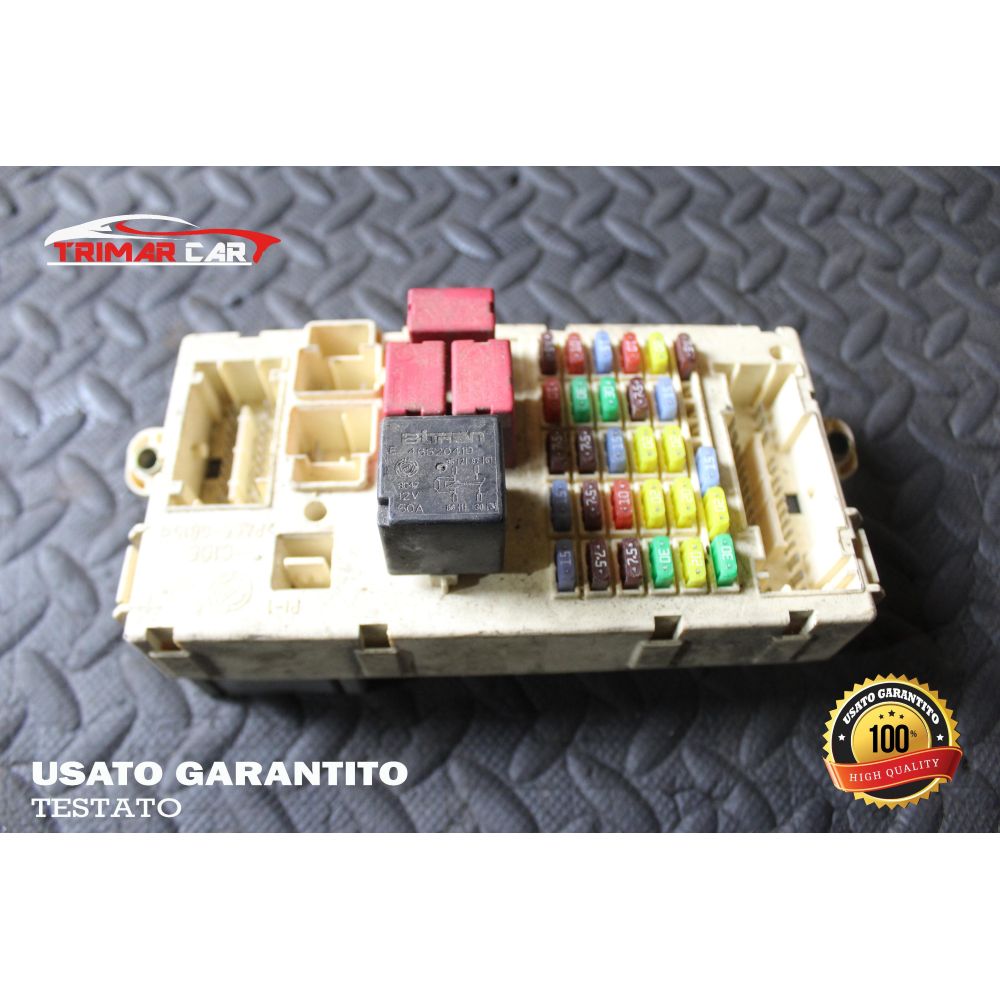 43212 - 60686059 CENTRALINA SCATOLA PORTAFUSIBILI ALFA ROMEO 159 SW (939)(06-12) 1.9 JTDM 16V ...