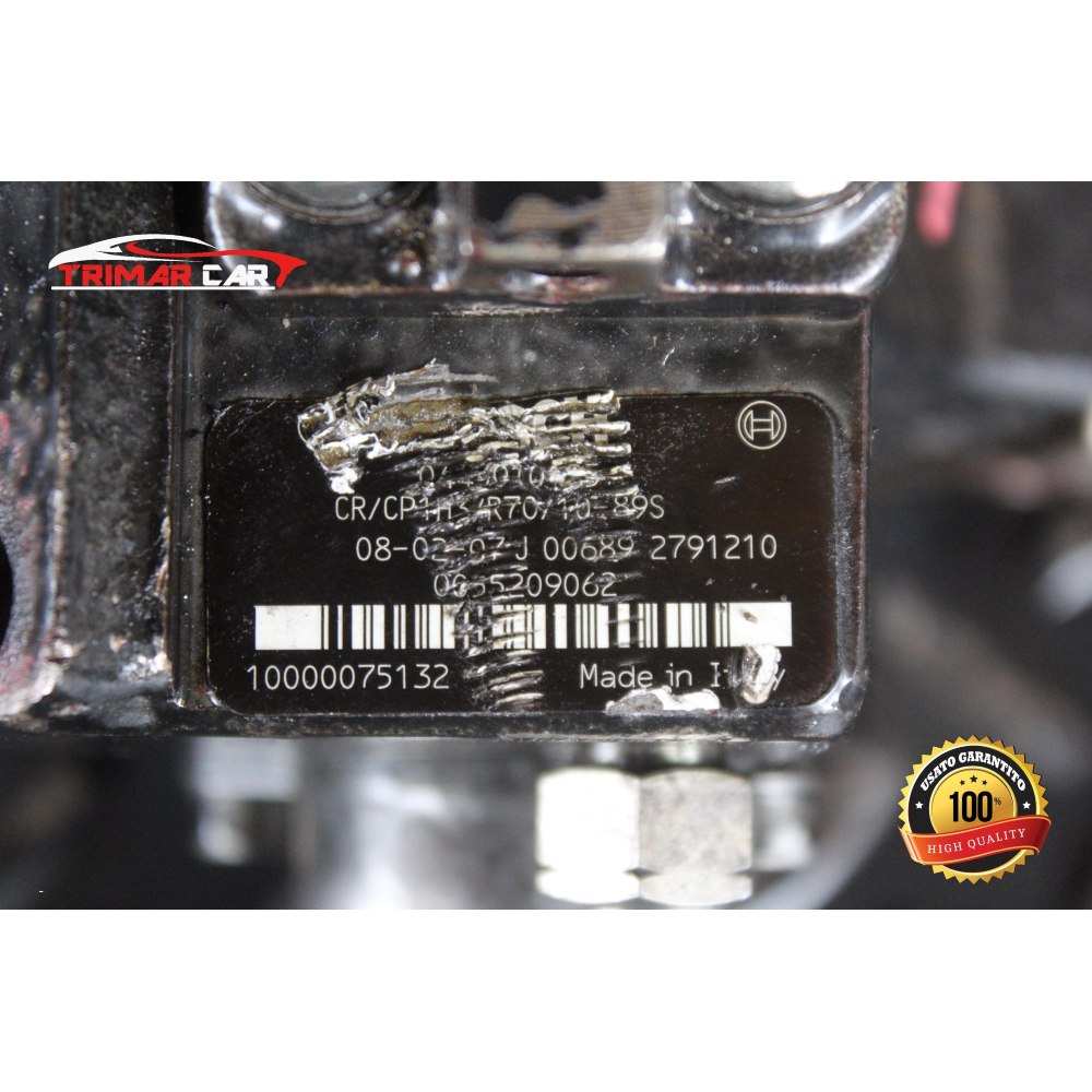 51736 - 55209062 POMPA GASOLIO INIEZIONE ALFA ROMEO 159 (939)(2005-2012) 1.9 JTDM 150CV 110KW ...