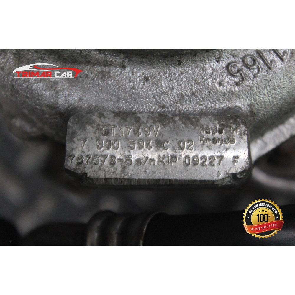 53800 - 767378-5 TURBINA TURBO BMW SERIE 3 (E90)(2004-2011) 2.0D ...