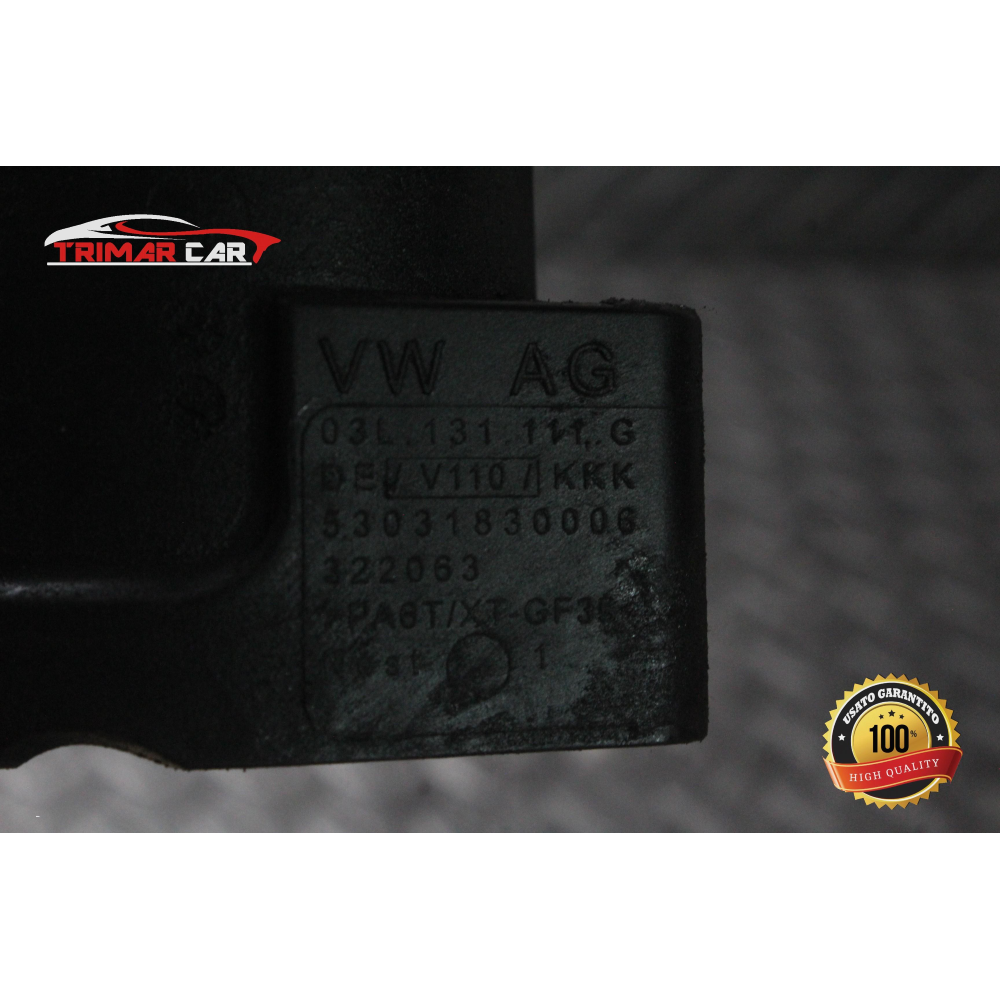 53820 - 6R0145828 TUBO MANICOTTO ASPIRAZIONE ARIA VW POLO (6R,6C)(2009 ...