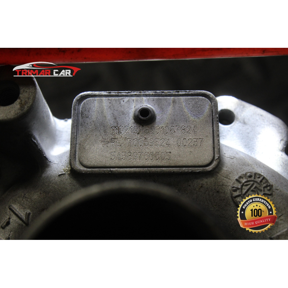 54527 - 54389700005 TURBINA TURBO RENAULT TRAFIC 3 III (JG)(2014 >) 1.6 ...